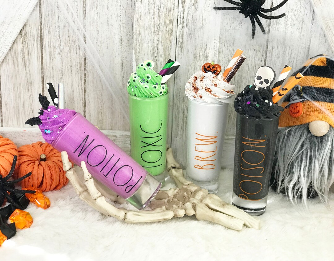 Potion, Poison, Brew & Toxic Faux Parfait/drink / Rae Dunn Inspired ...