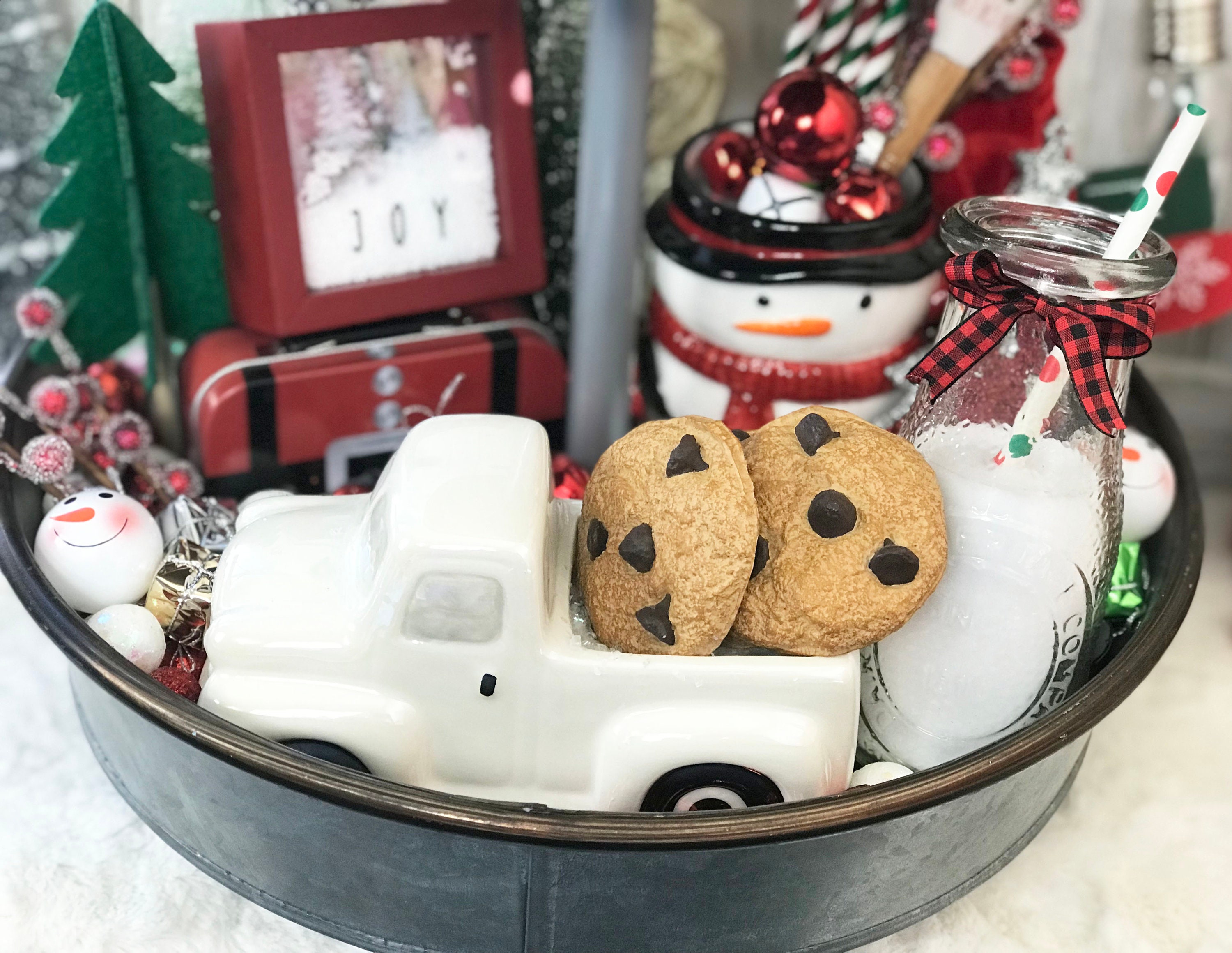 Fake Chocolate Chip Cookies / Fake Cookies for Santa / Faux - Etsy