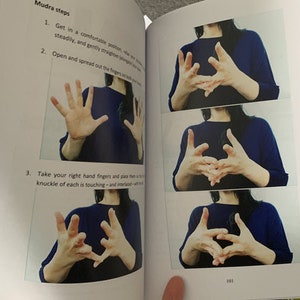 Advanced Hand Mudras BOOK (signed) Perfect for YOGA, MEDITATION, Energy ...