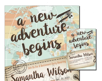 New Job Party Invitation - Etsy