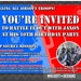 Airsoft Party Invitation, Photo Invitation, Air Soft War Invitation ...