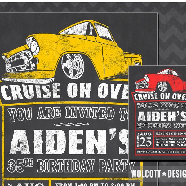 Chevy Truck Party Supplies - Etsy