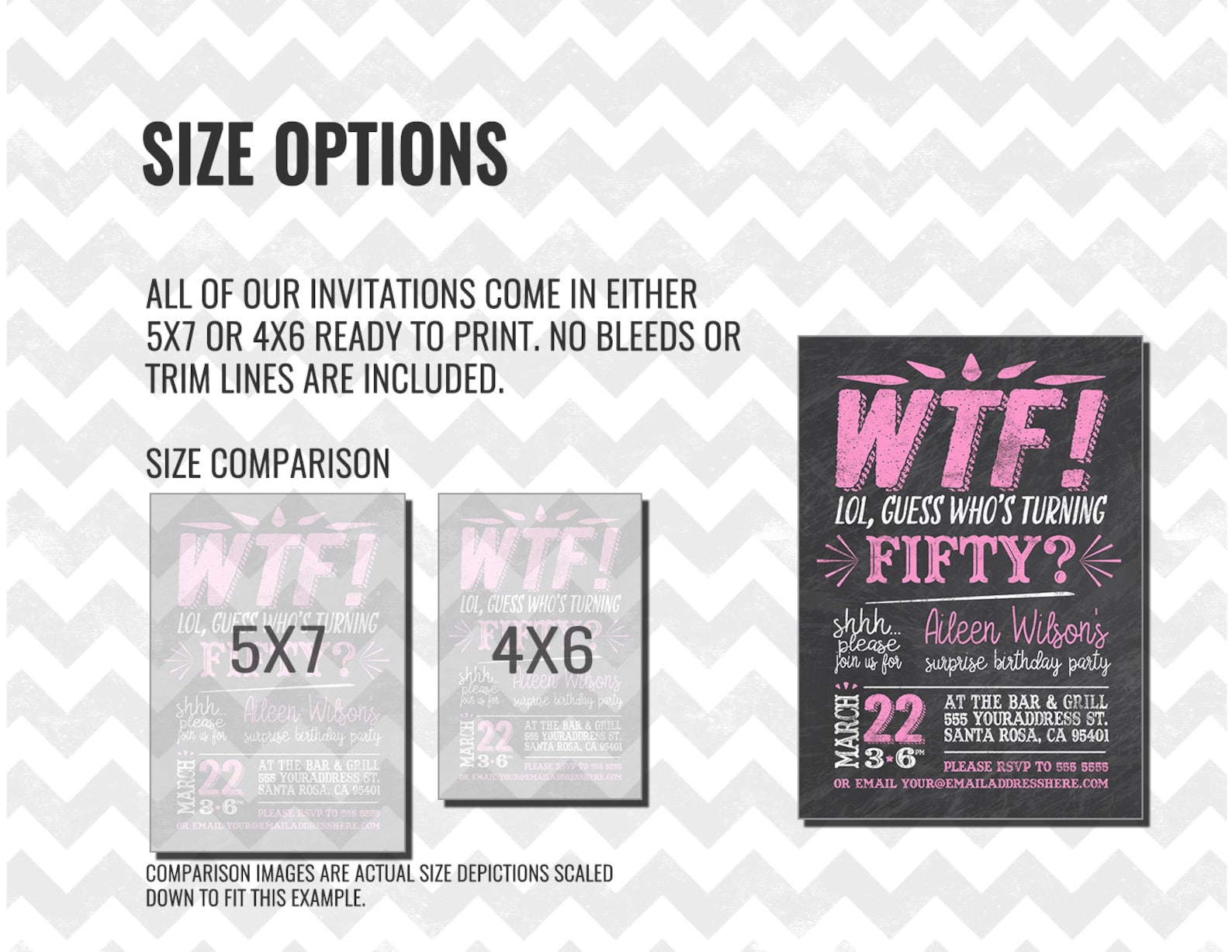 Who's Turning 50, WTF Turning 50, Surprise 50th Birthday, 50th Birthday ...