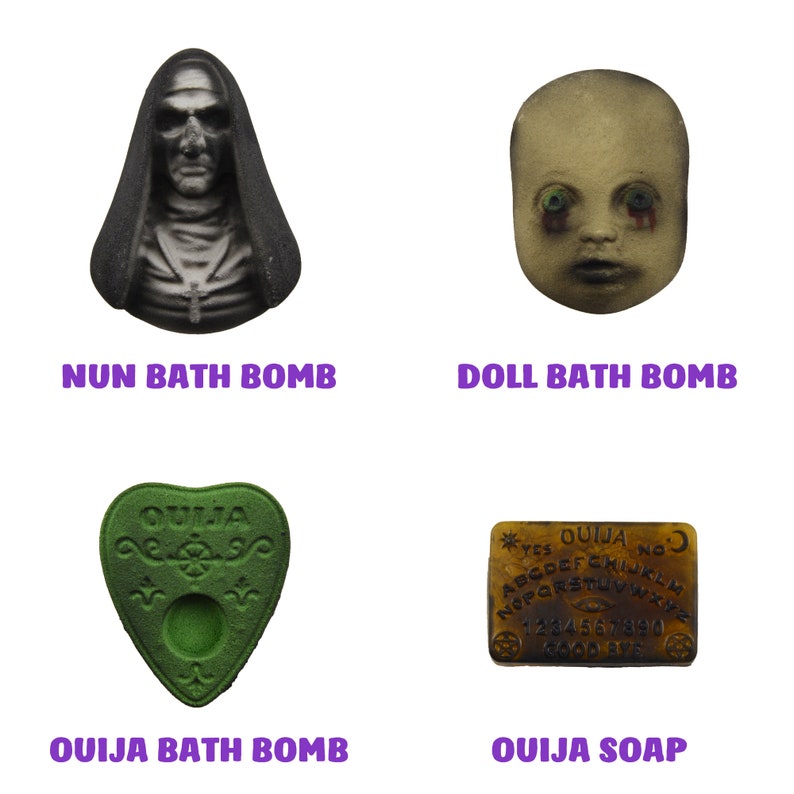 Horror Bath Bomb Gift Set Magic Bath Bombs VBC.LIFE - Etsy UK