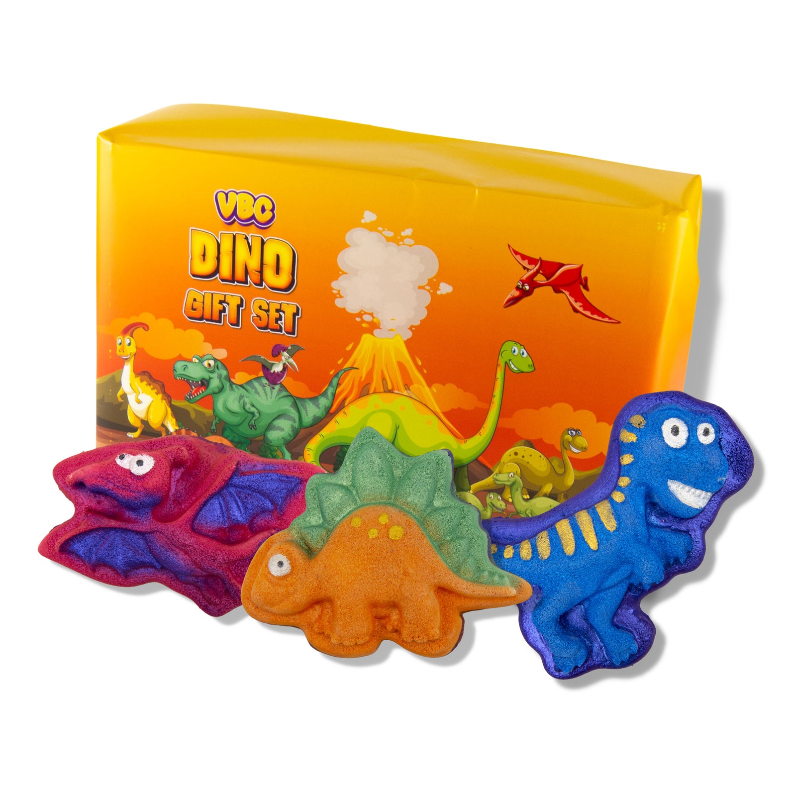 Dinosaur Bath Bomb Gift Set Hamper Vbc.life T-rex - Etsy UK