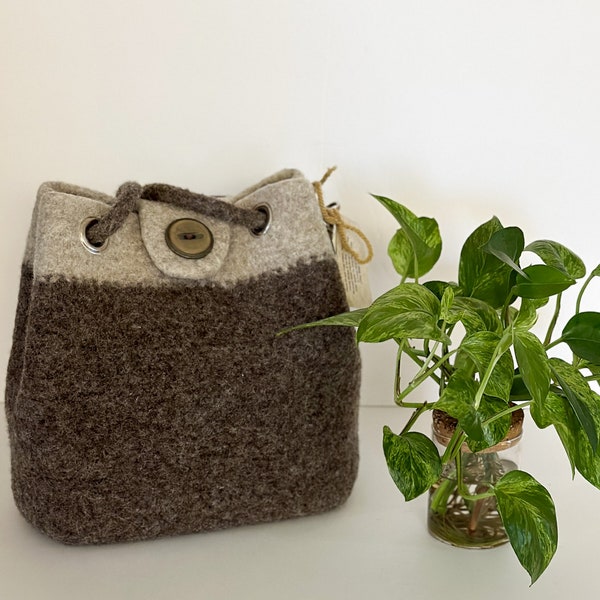 Wet Felted Purse - Etsy