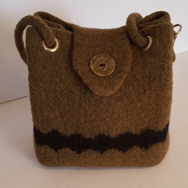 Felted Wool Purse - Etsy