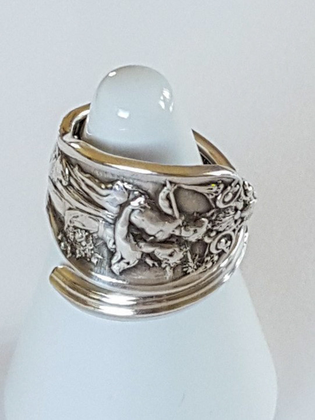 Silver Spoon Rings Sterling Silver Rings Spoon Rings Spoon Jewelry ...