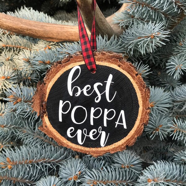 Wood Slice Ornaments - Etsy
