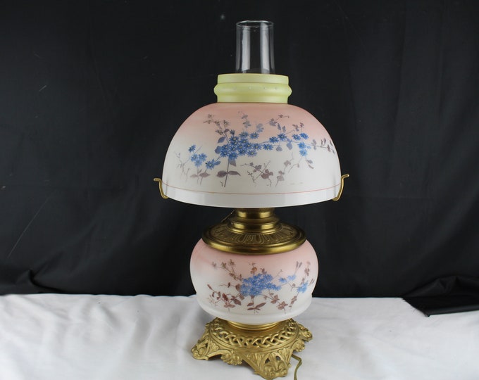 Antique Student Lamp-gone With the Wind Style Converted Electric Table ...