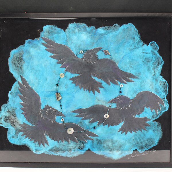 Three Crows - Etsy
