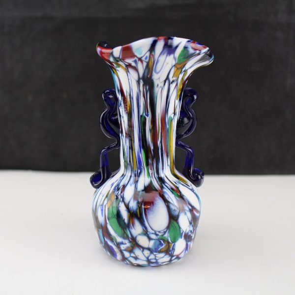 Murano Multi Color Vase - Etsy