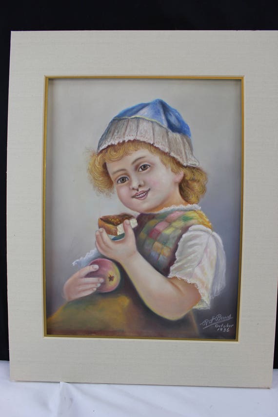 Dutch Girl Drawing A Dutch Girl By George Hitchcock: Buy Fine Art