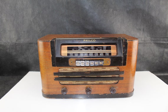 Philco 42-327T Tube Radio 1942 Working-electronics Home Decor - Etsy