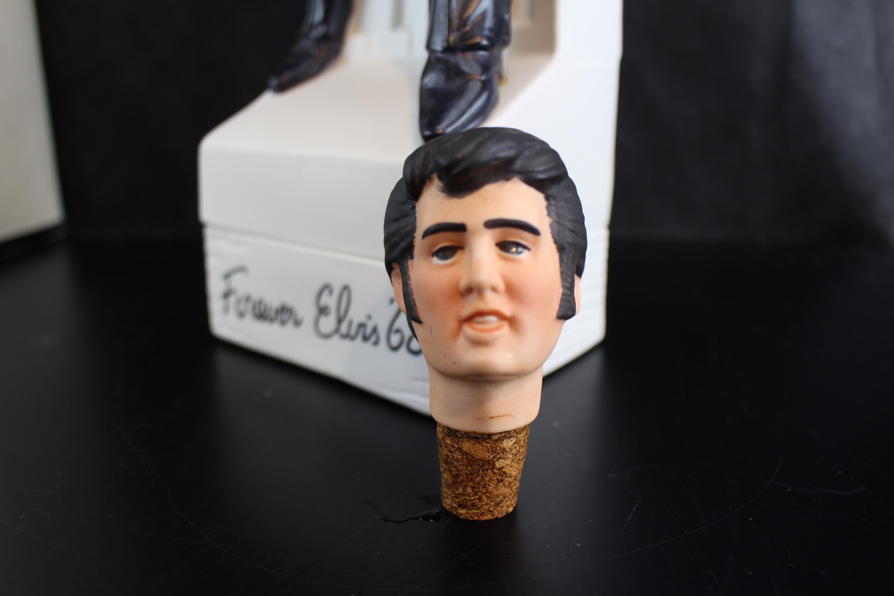 Vintage Mccormick Whiskey Elvis Presley Decanters 'forever Elvis '68 ...