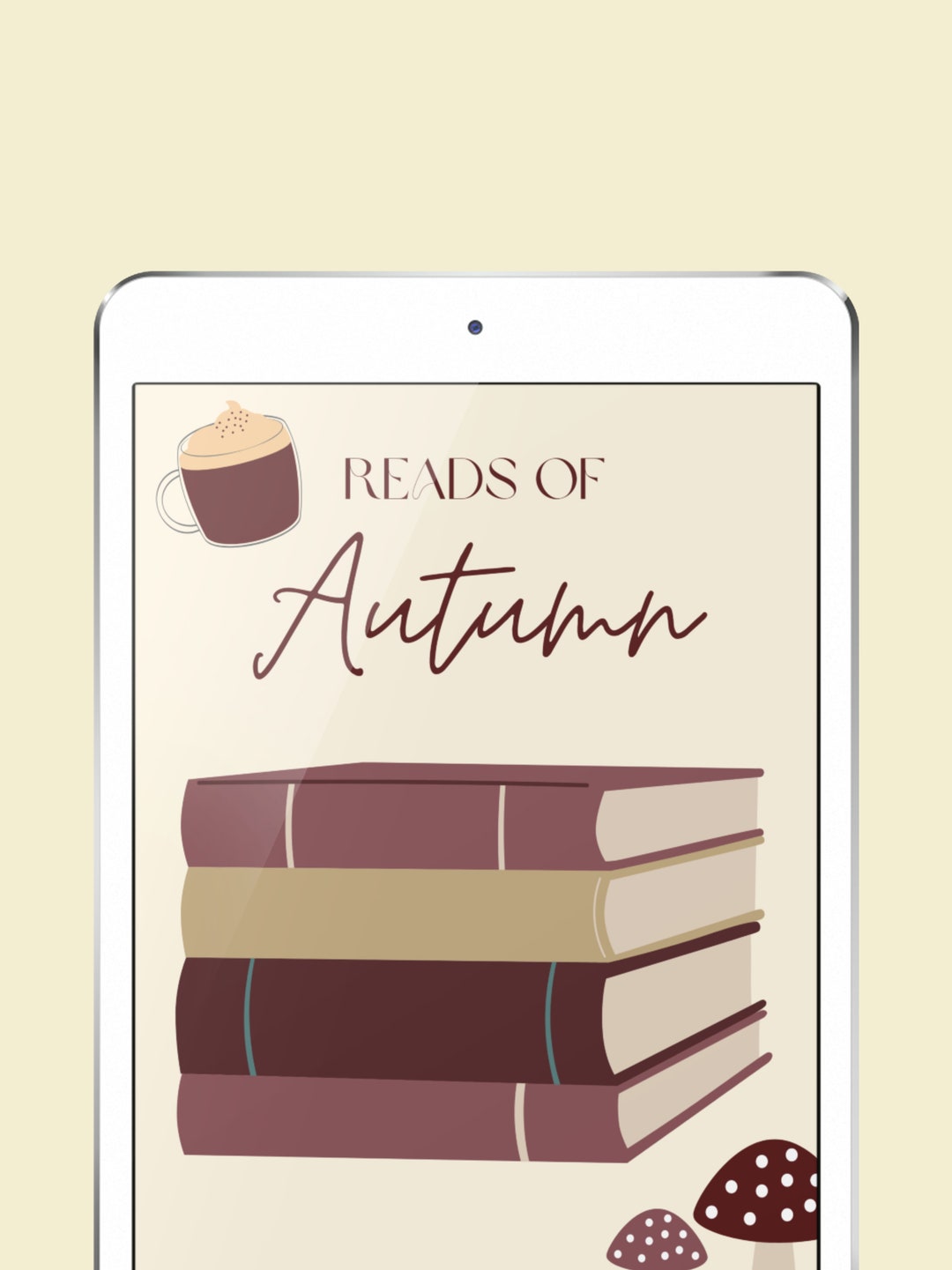Reading Journal Digital Bullet Journal: Ipad, Goodnotes Digital Planner ...