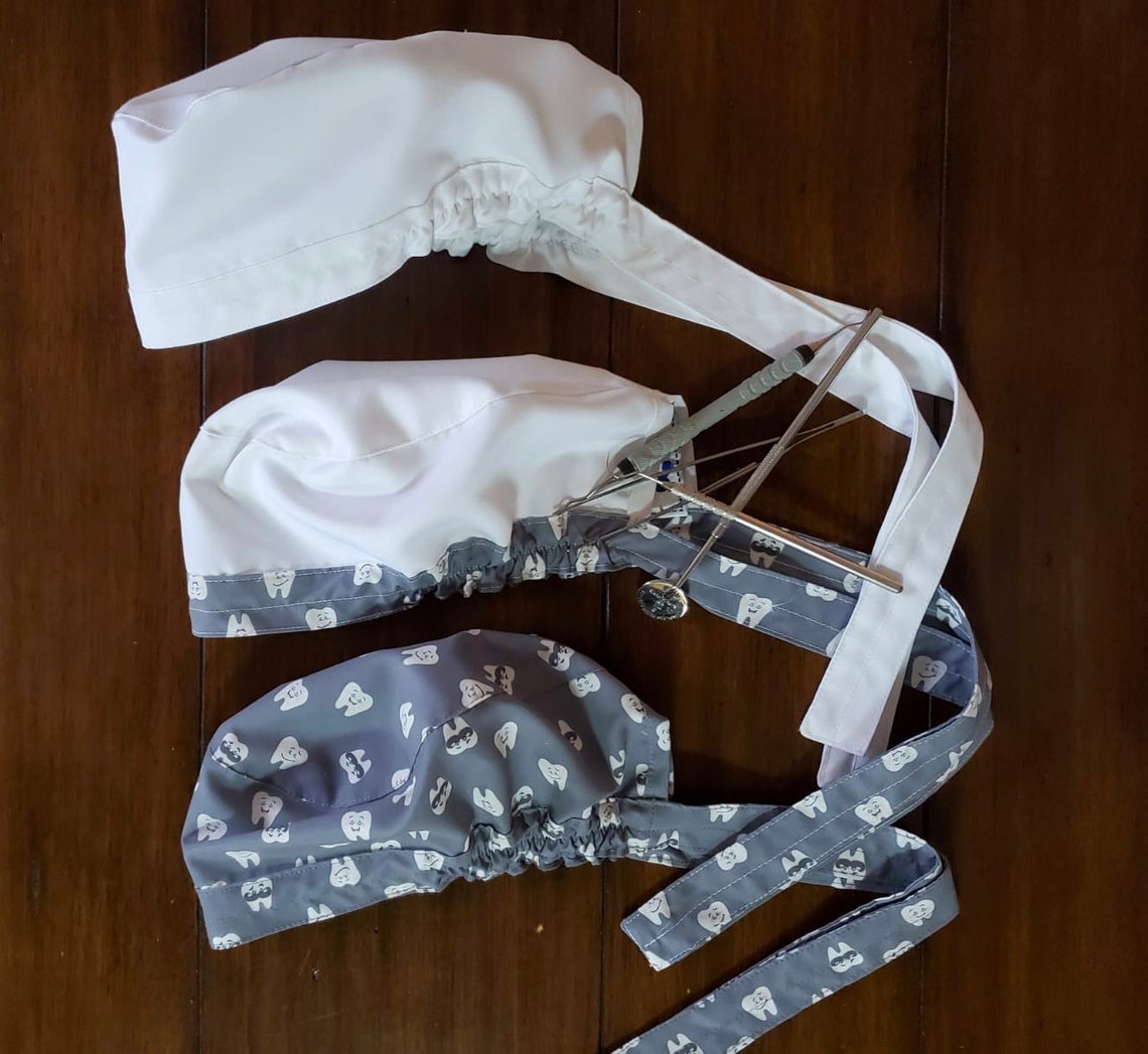 Unisex Dental Scrub Caps - Etsy