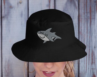 Shark Bucket Hat - Etsy UK