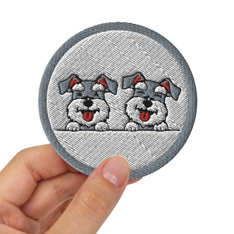 Schnauzer Patch - Etsy
