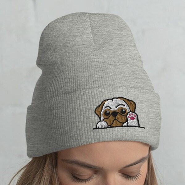 Pug Hat - Etsy