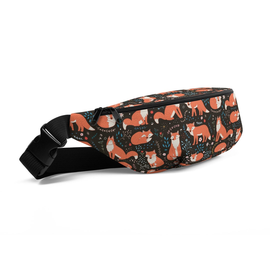 Fox Walking Bag / Forest Animal Fanny Pack / Cute Kawaii Fox Waist Belt ...