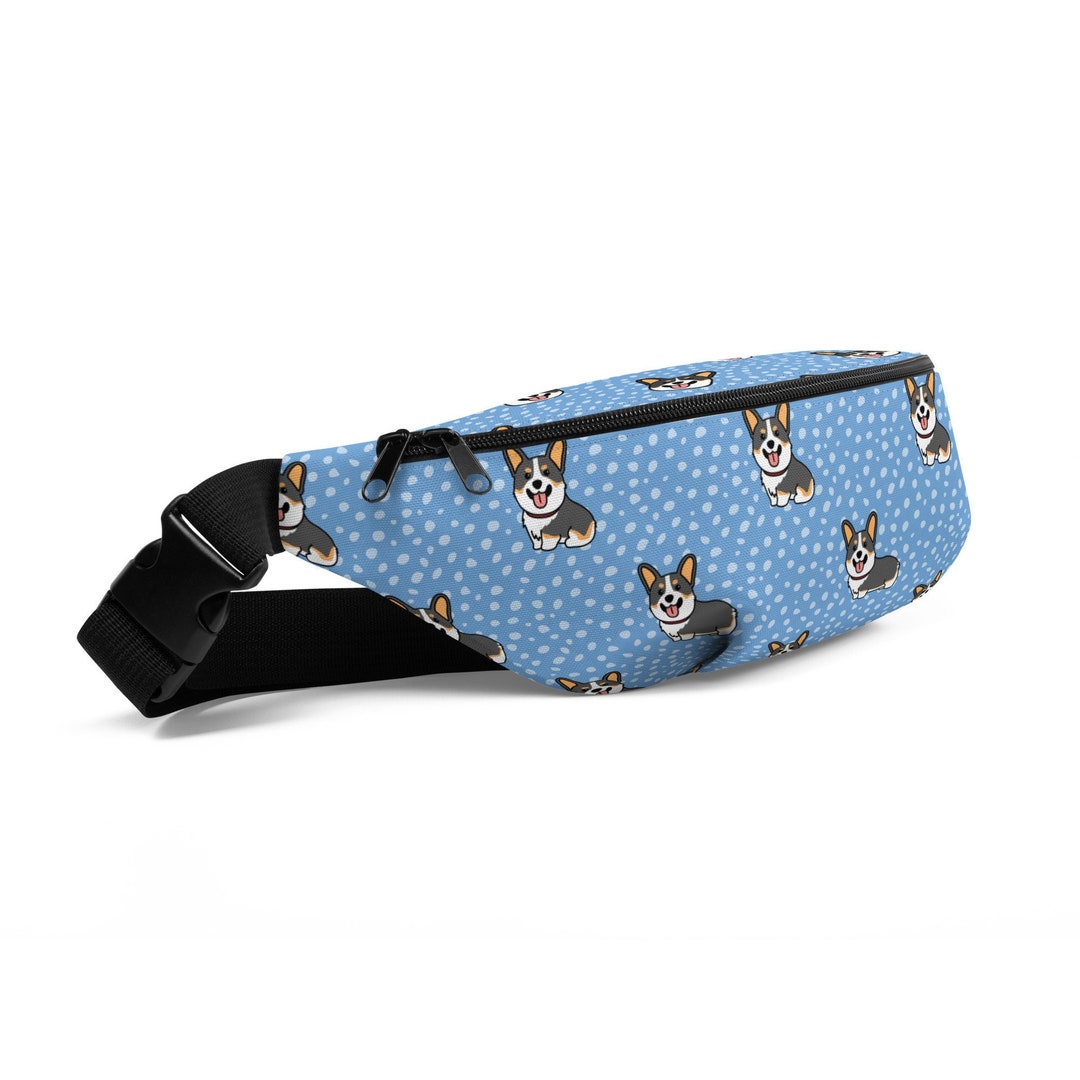 Tricolor Corgi Walking Bag / Corgi Dog Fanny Pack / Treats Pack / Waist ...