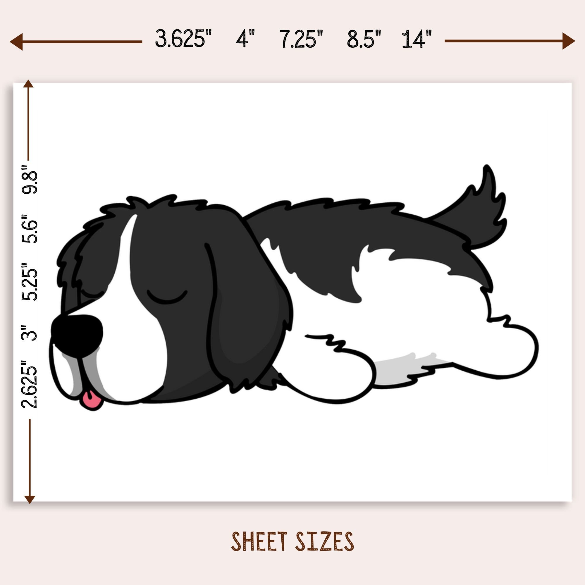 Lazy Newfie Dog Car Decal - Newfoundland Waterproof Vinyl Sticker - Etsy