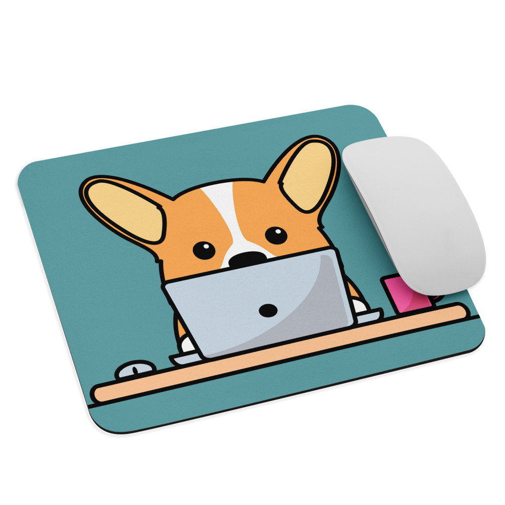 Custom Welsh Corgi Mouse Pad / Kawaii Corgi Dog Working Laptop - Etsy