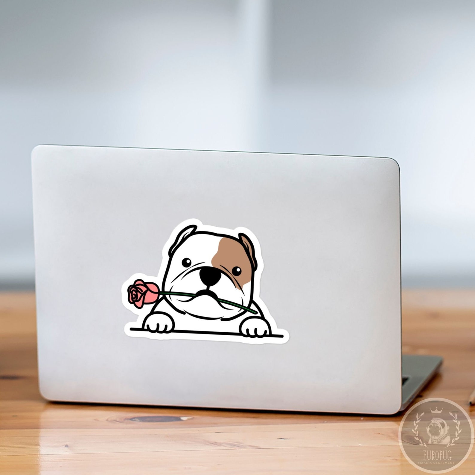American Bully Car Sticker Decal / Kawaii Cartoon Bully Dog - Etsy