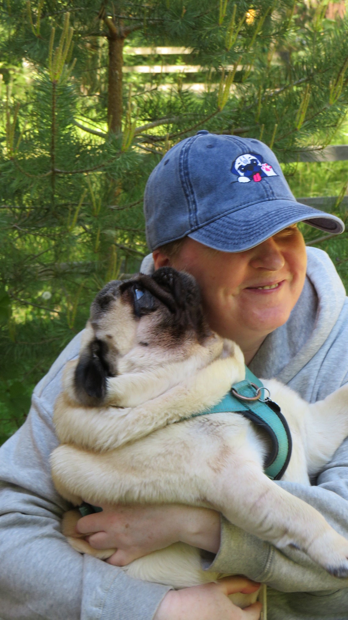 Pug Dad Hat / Pug Vintage Style Baseball Cap / Pug Cap / Pug | Etsy