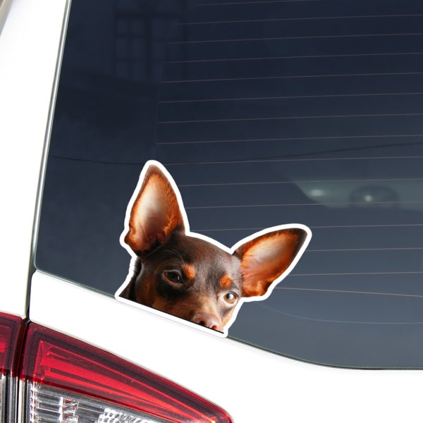 Miniature Pinscher Decal - Etsy
