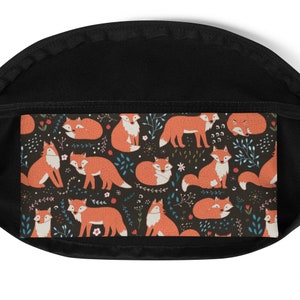 Fox Walking Bag / Forest Animal Fanny Pack / Cute Kawaii Fox Waist Belt ...