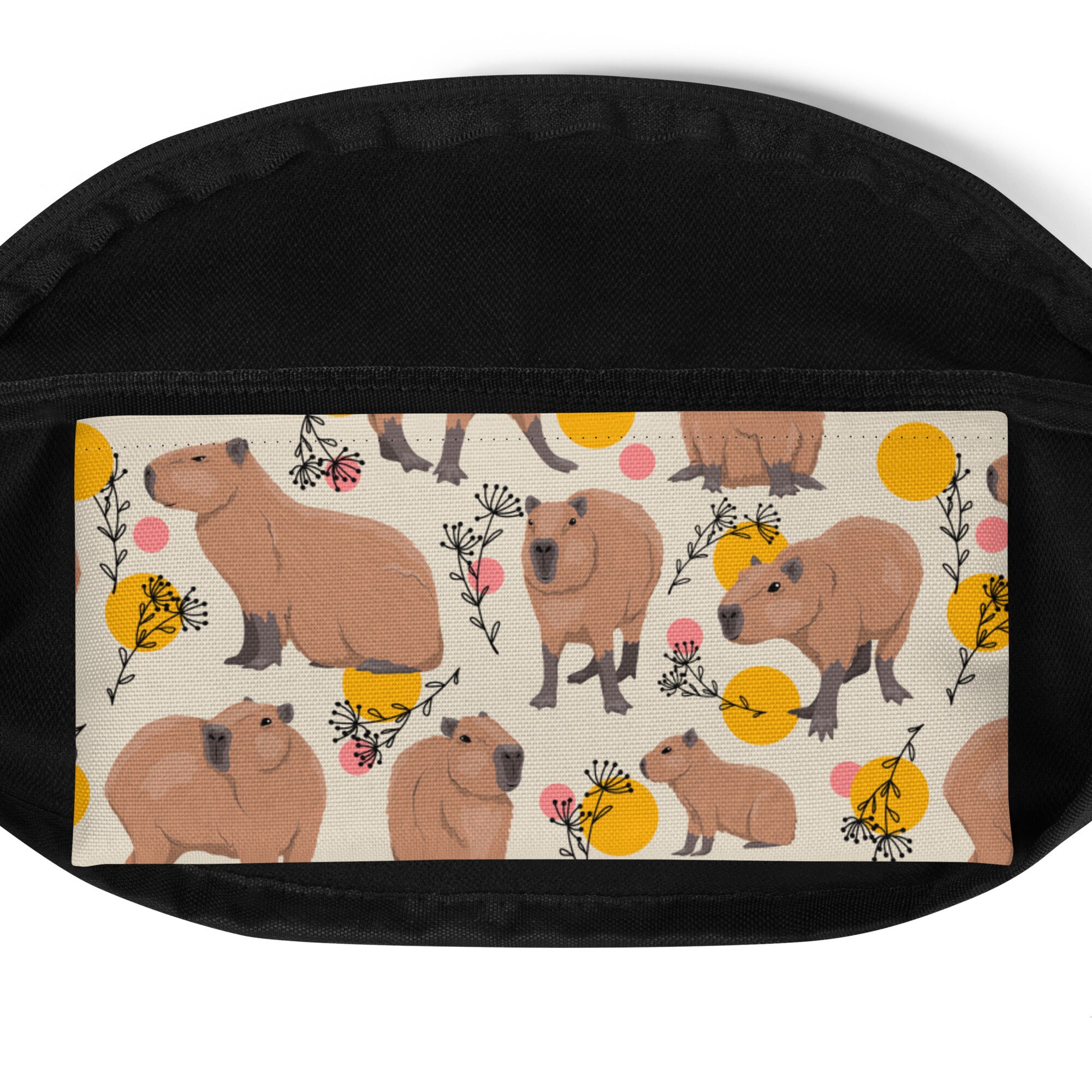 Capybara Walking Bag / Cartoon Capybaras Fanny Pack / Cute Animal Waist ...