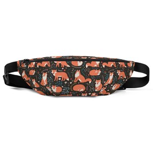 Fox Walking Bag / Forest Animal Fanny Pack / Cute Kawaii Fox Waist Belt ...