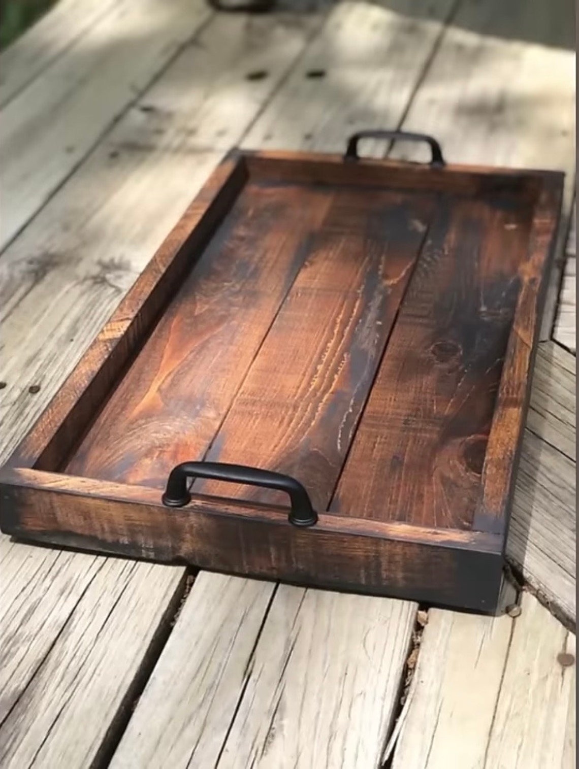 Custom Wood Serving Tray - Etsy