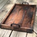 Custom Wood Serving Tray - Etsy