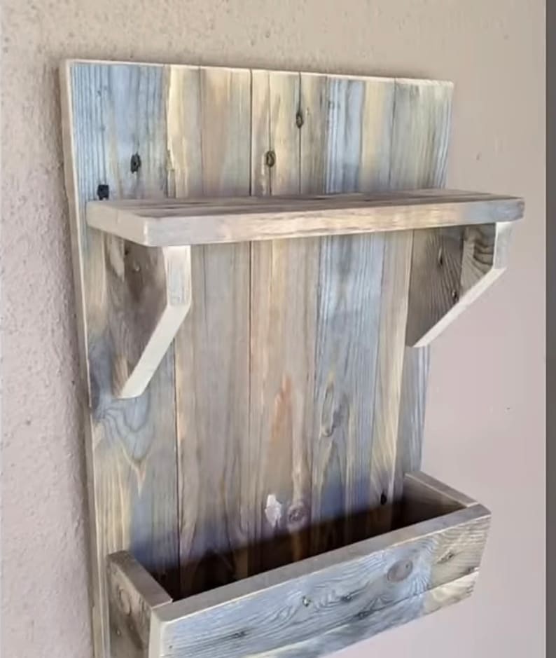 Custom Wood Wall Organizer - Etsy