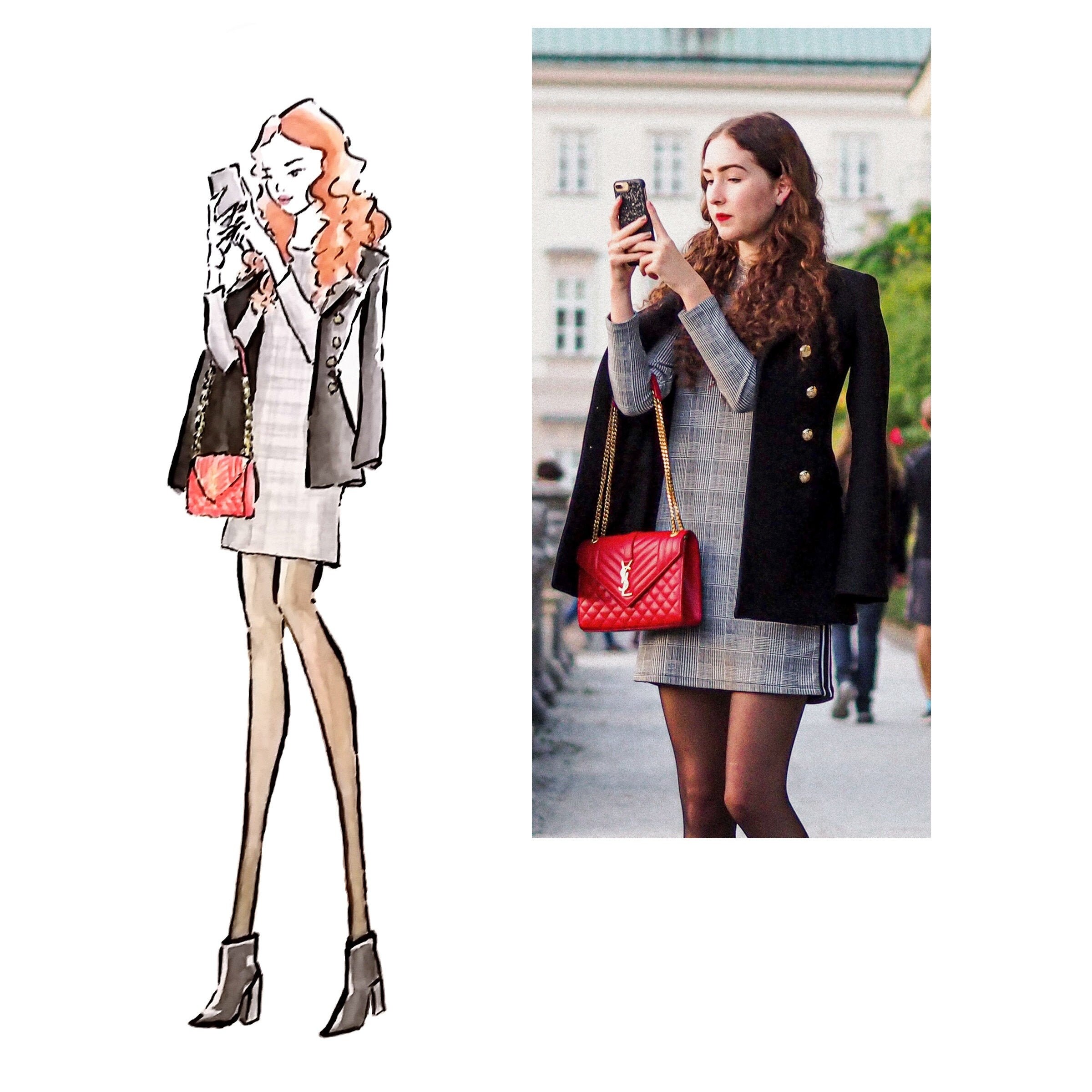 Custom Fashion Illustration, Watercolor Custom Illustration, Custom ...