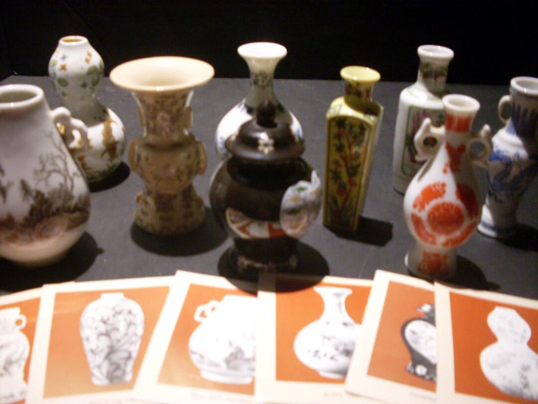 Miniature Chinese Porcelain Vases - Etsy