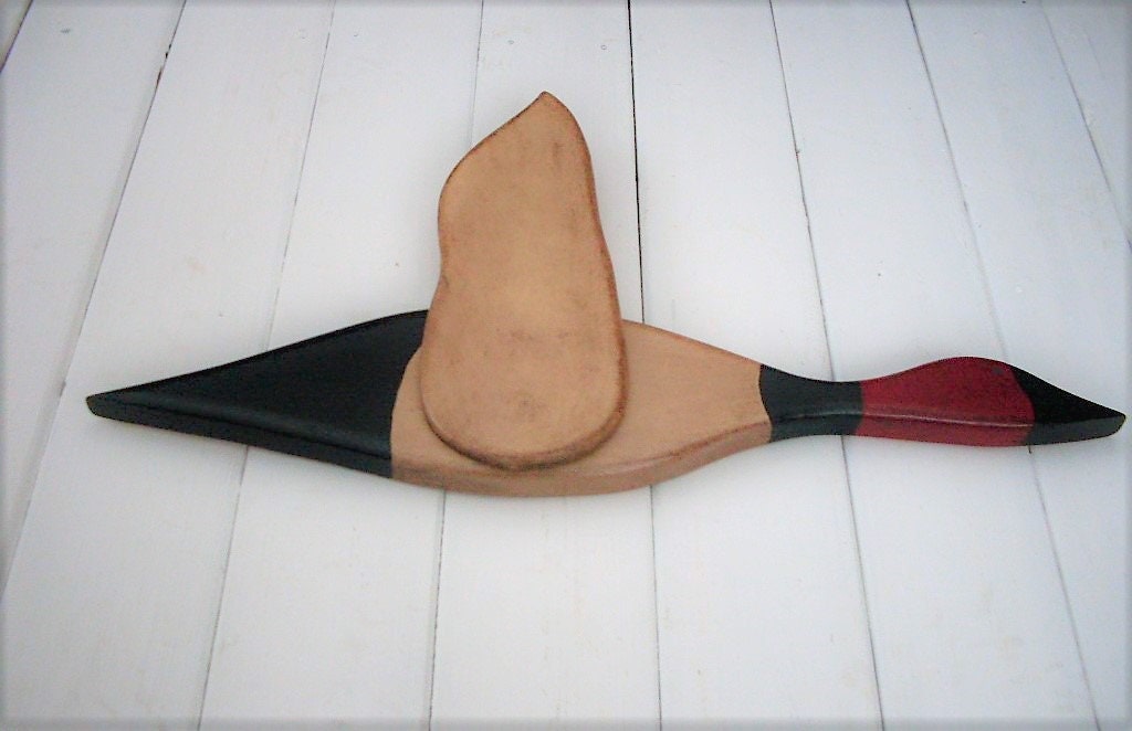 Flying Canvas Back Duck - Etsy