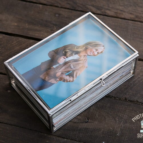 4x6 Brass & Glass Photo Print Box | Etsy