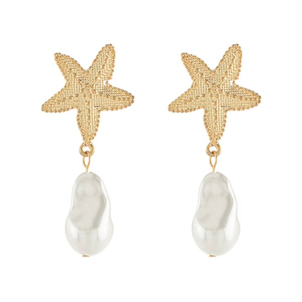 Starfish Earrings - Etsy