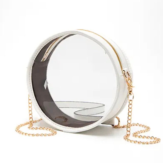 Large Round Clear Stadium Crossbody - Etsy