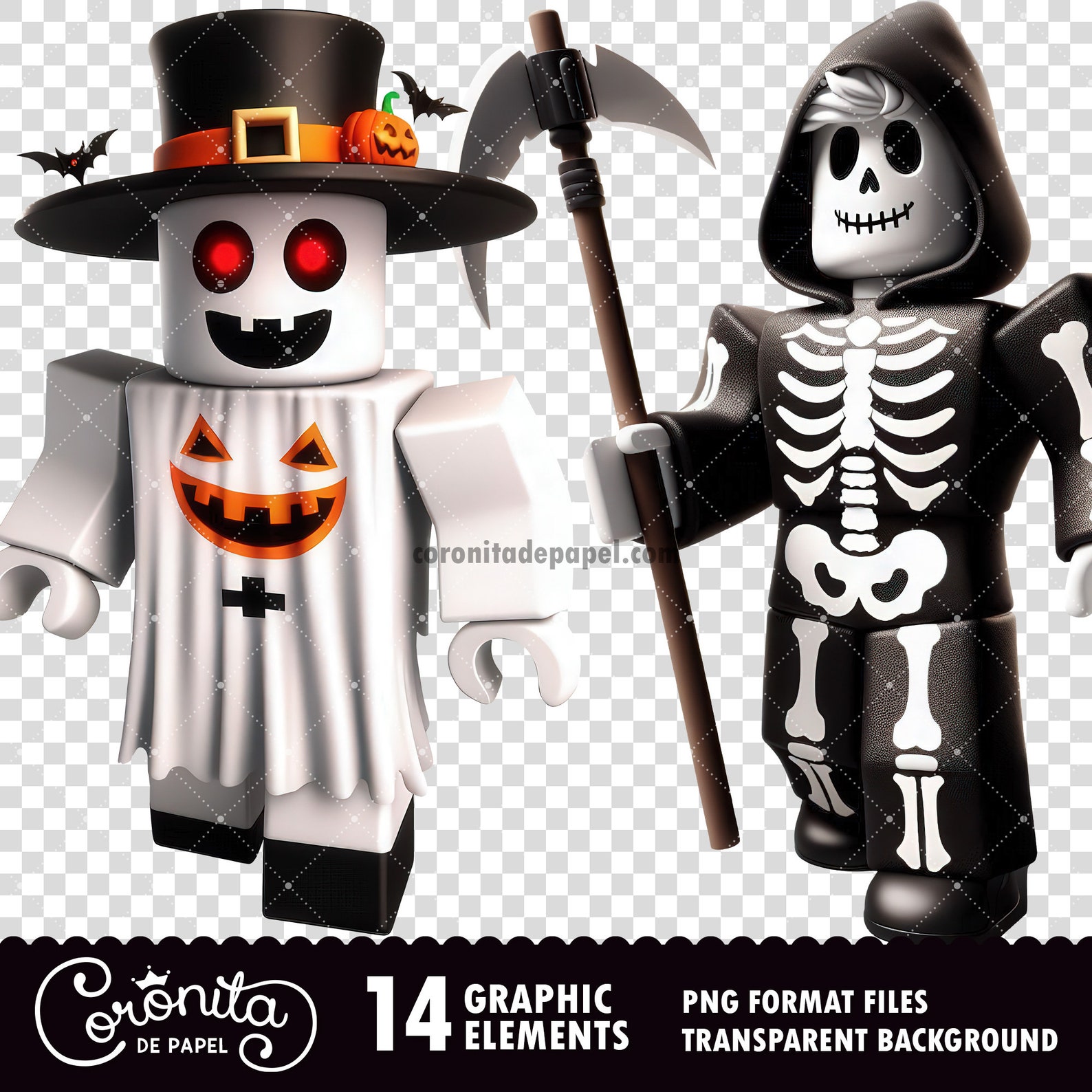 Halloween Roblox PNG Clipart Roblox Sublimation Roblox PNG PNG Instant ...