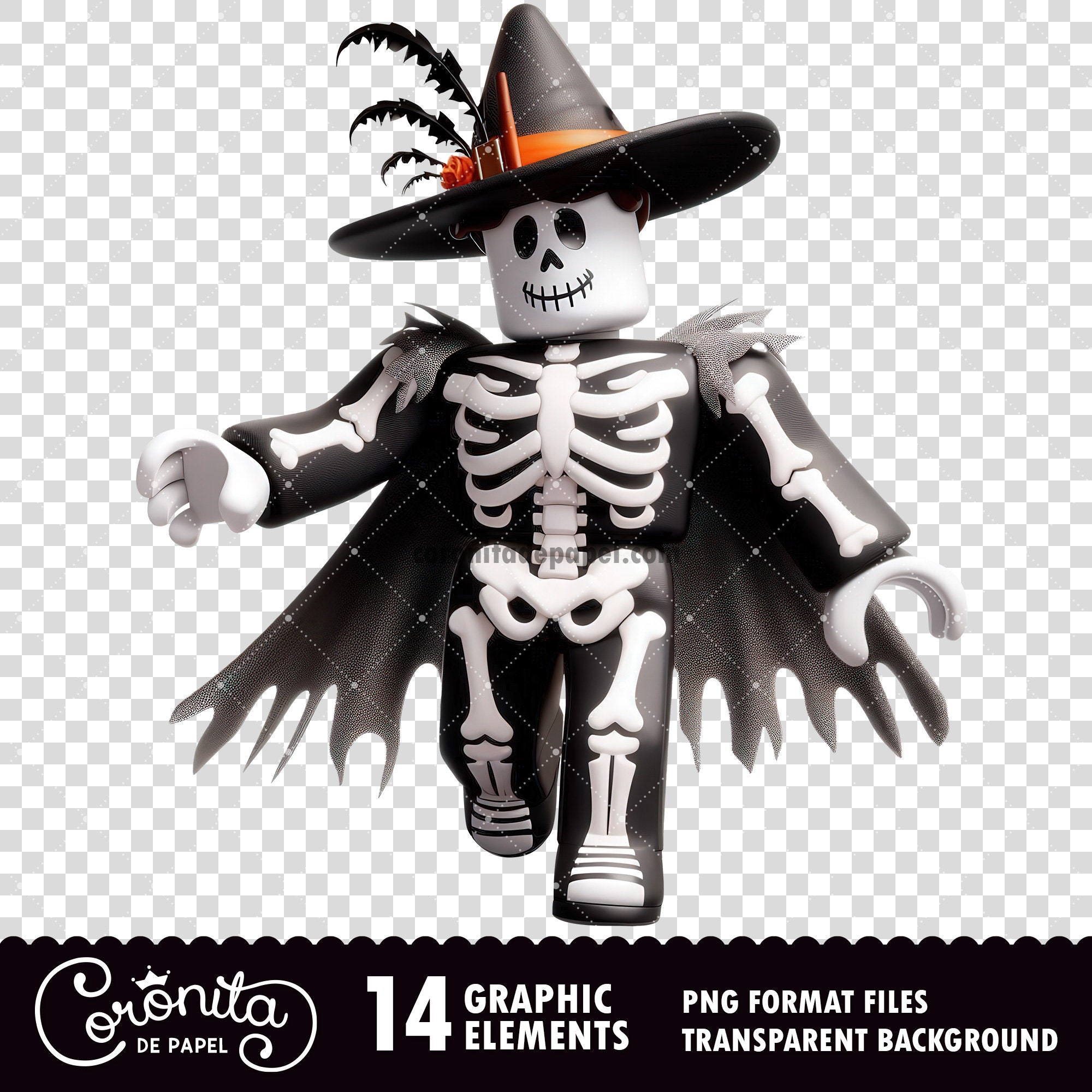 Halloween Roblox PNG Clipart Roblox Sublimation Roblox PNG PNG Instant ...