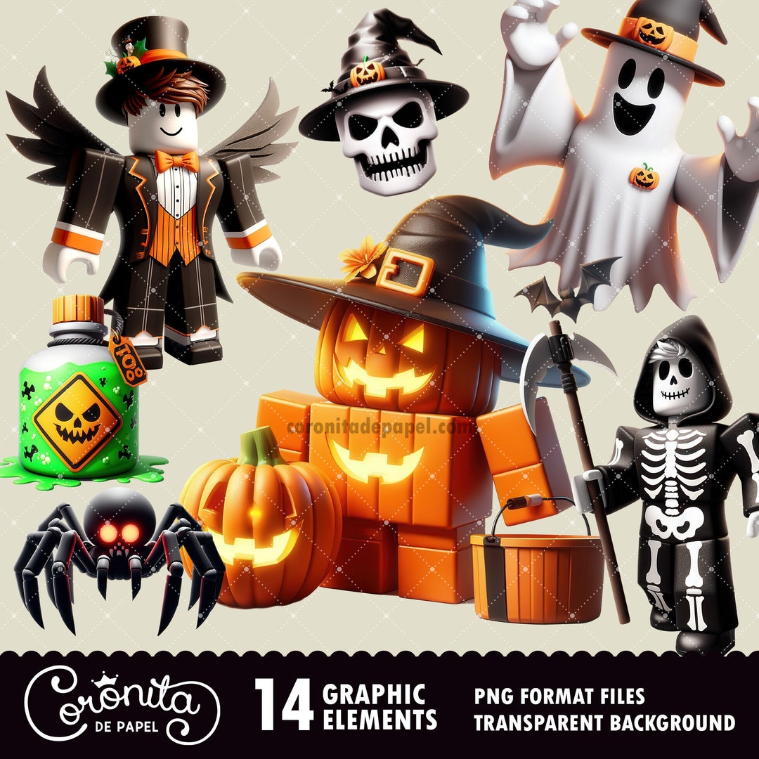 Halloween Roblox PNG Clipart Roblox Sublimation Roblox PNG PNG Instant ...
