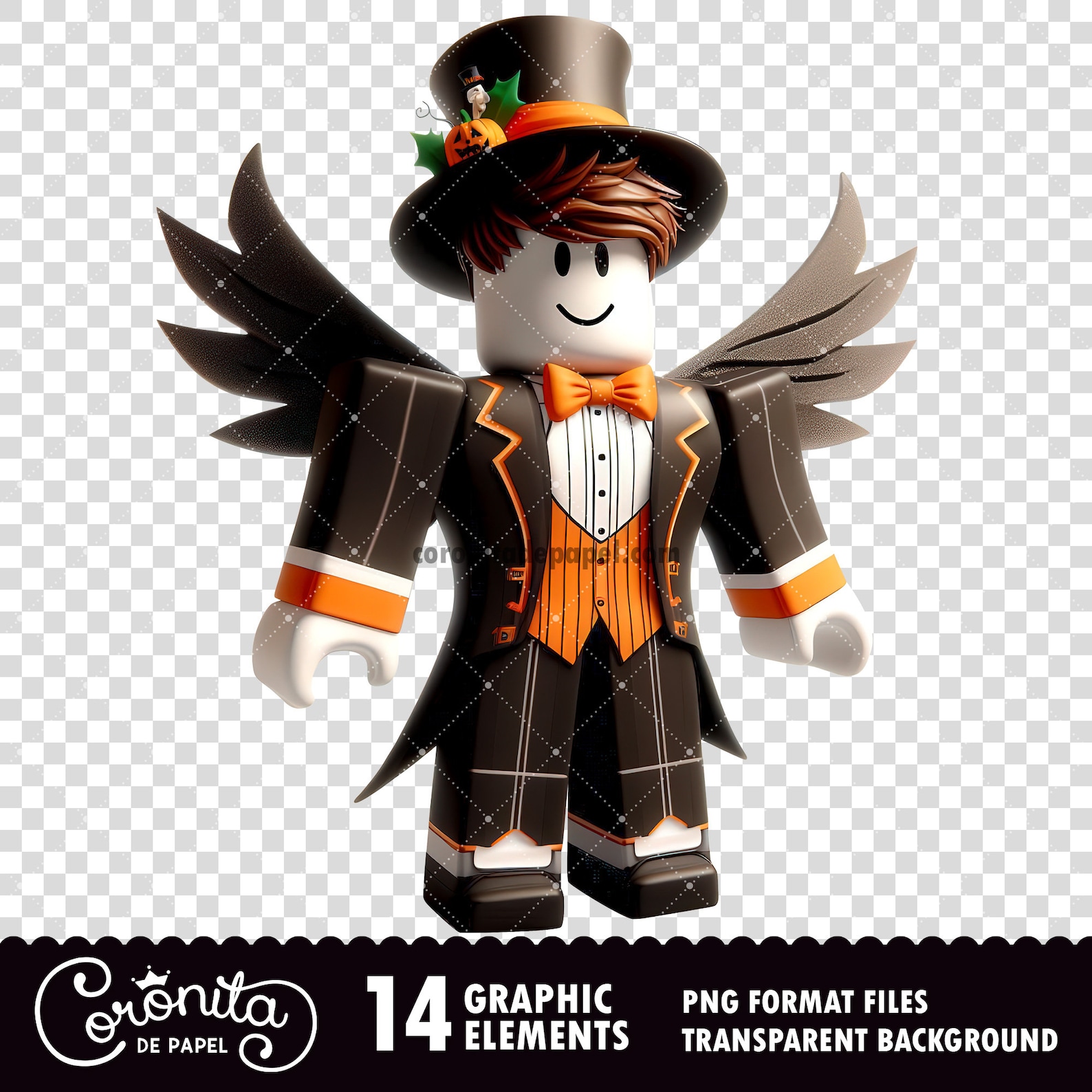 Halloween Roblox PNG Clipart Roblox Sublimation Roblox PNG PNG Instant ...