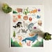 Mountain Alphabet Chart, Forest Alphabet Chart, Adventure Alphabet ...
