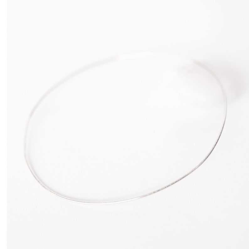 Dainty Bangle Bracelet, 14K Solid Gold, Very Thin Modern Bangle, Simple ...