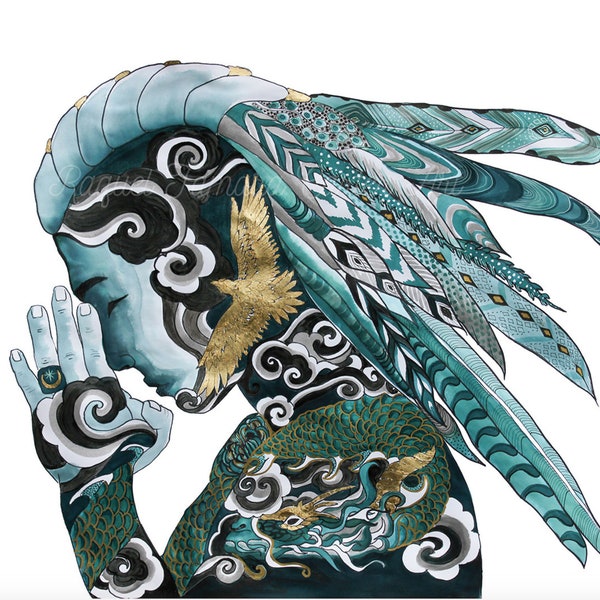 Japanese Sky King - Etsy